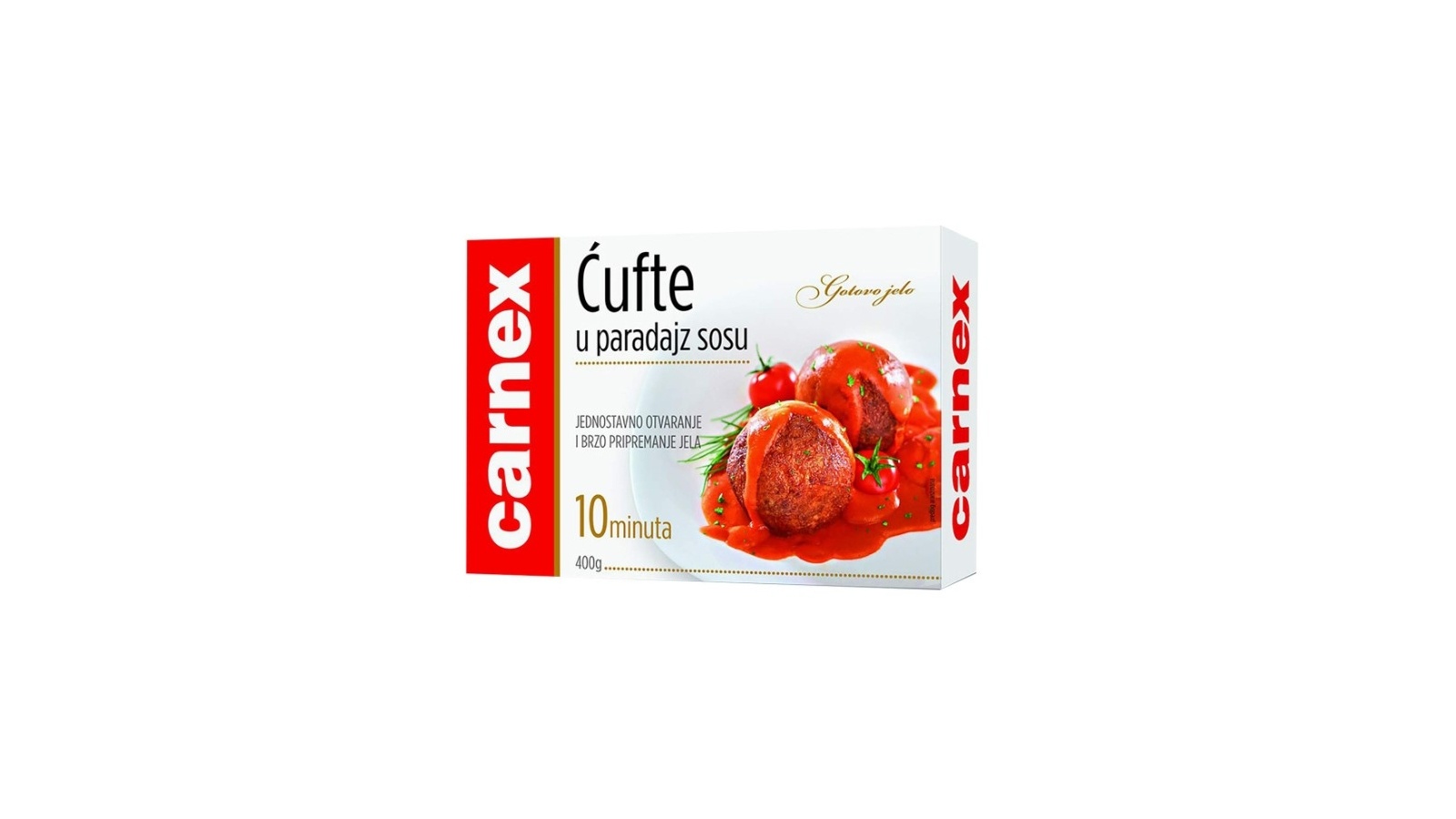 CARNEX Ćufte u umaku od rajčice 400g - Cjenoteka