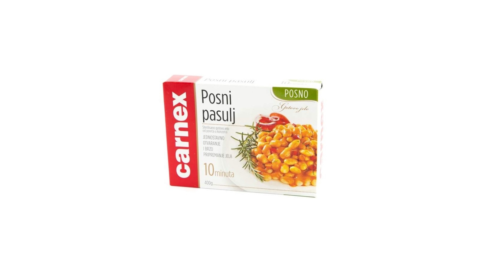 CARNEX Posni grah 400g - Cjenoteka