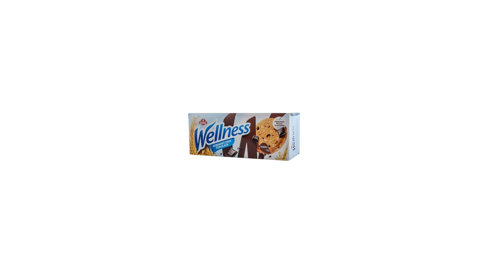 Keks WELLNESS Čokolada 210g - Cjenoteka