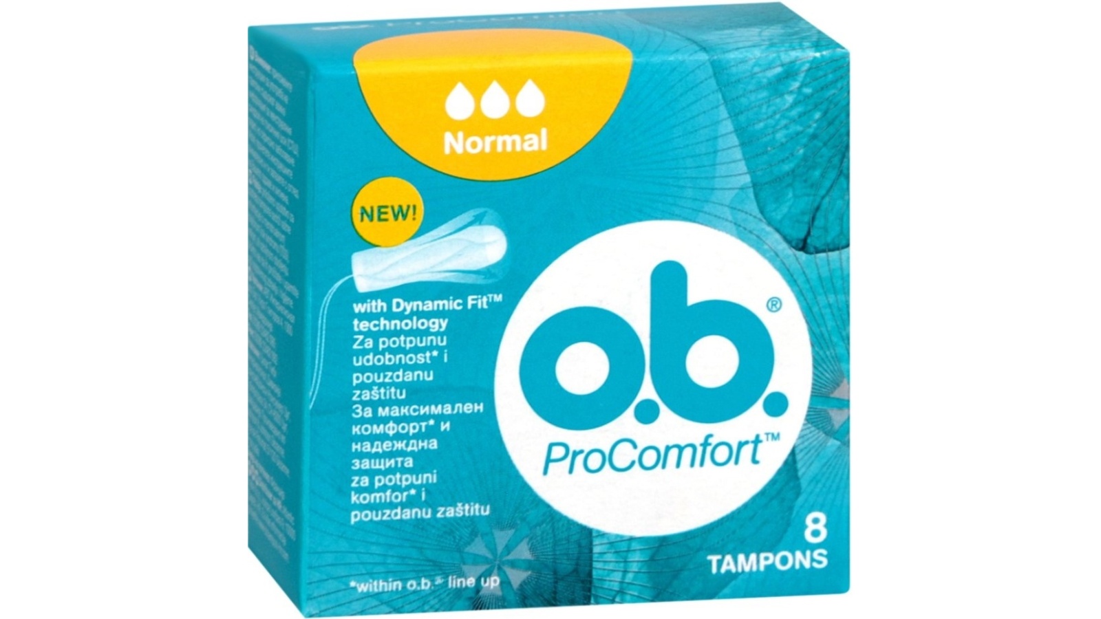 O.B. Pro comfort Normal 8kom - Cjenoteka
