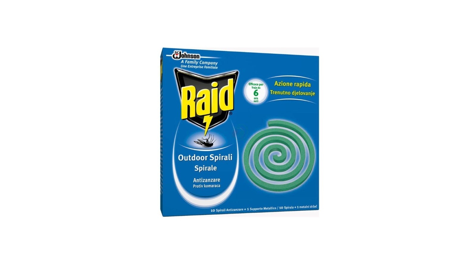 RAID spirale protiv komaraca 10kom - Cjenoteka