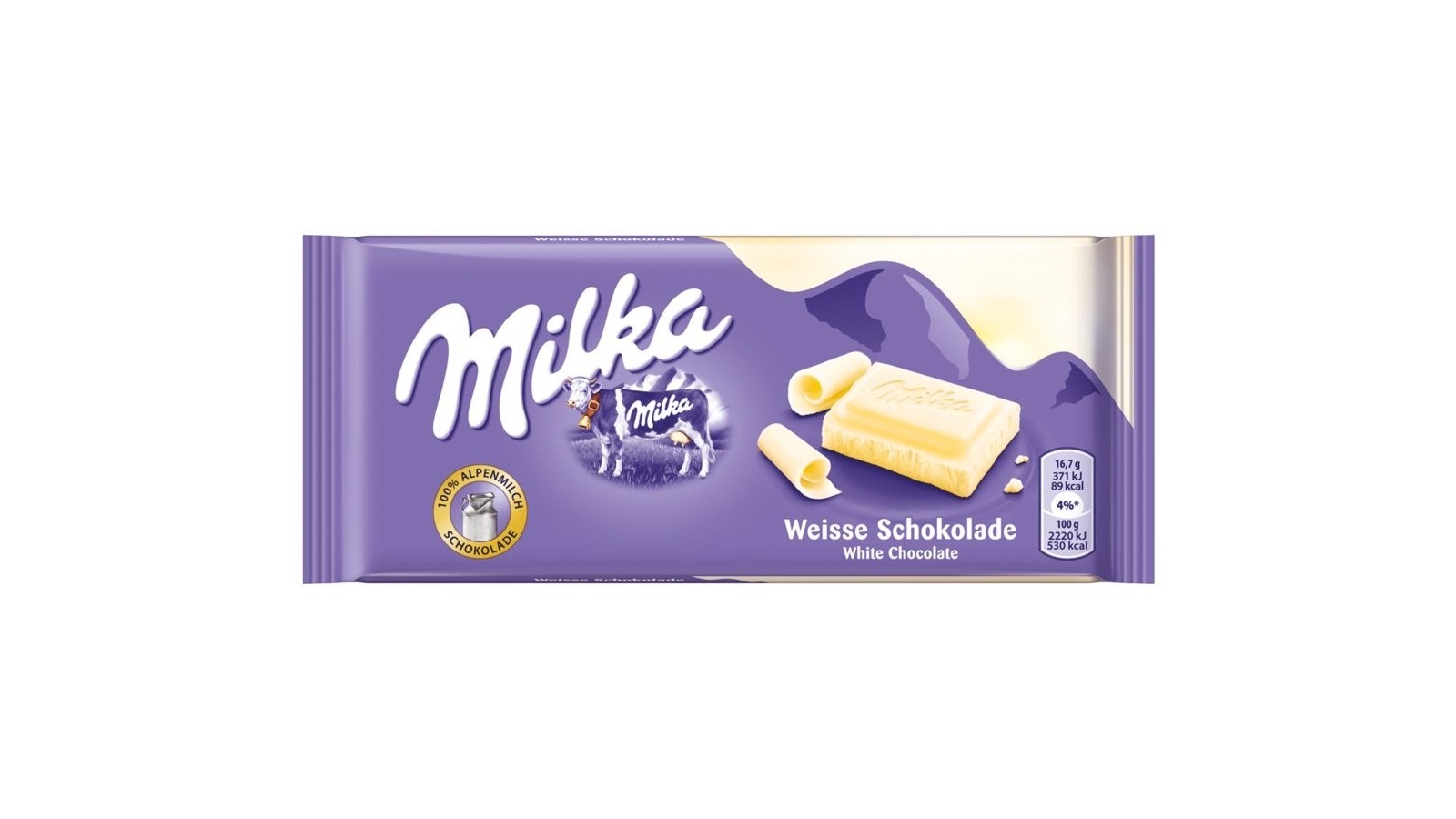 Čokolada MILKA bijela 100g - Cjenoteka