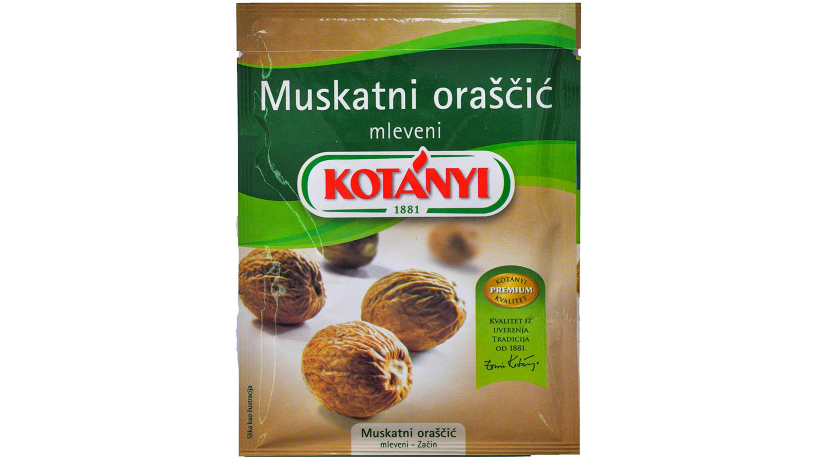KOTANYI Muškatni oraščić mljeveni 18g - Cjenoteka