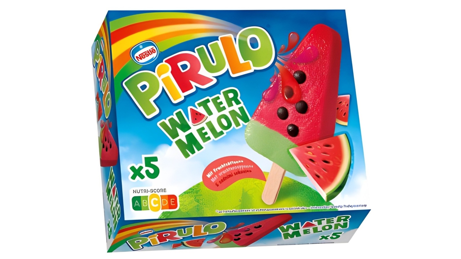 Sladoled NESTLE Pirulo watermelon 5x73ml - Cjenoteka