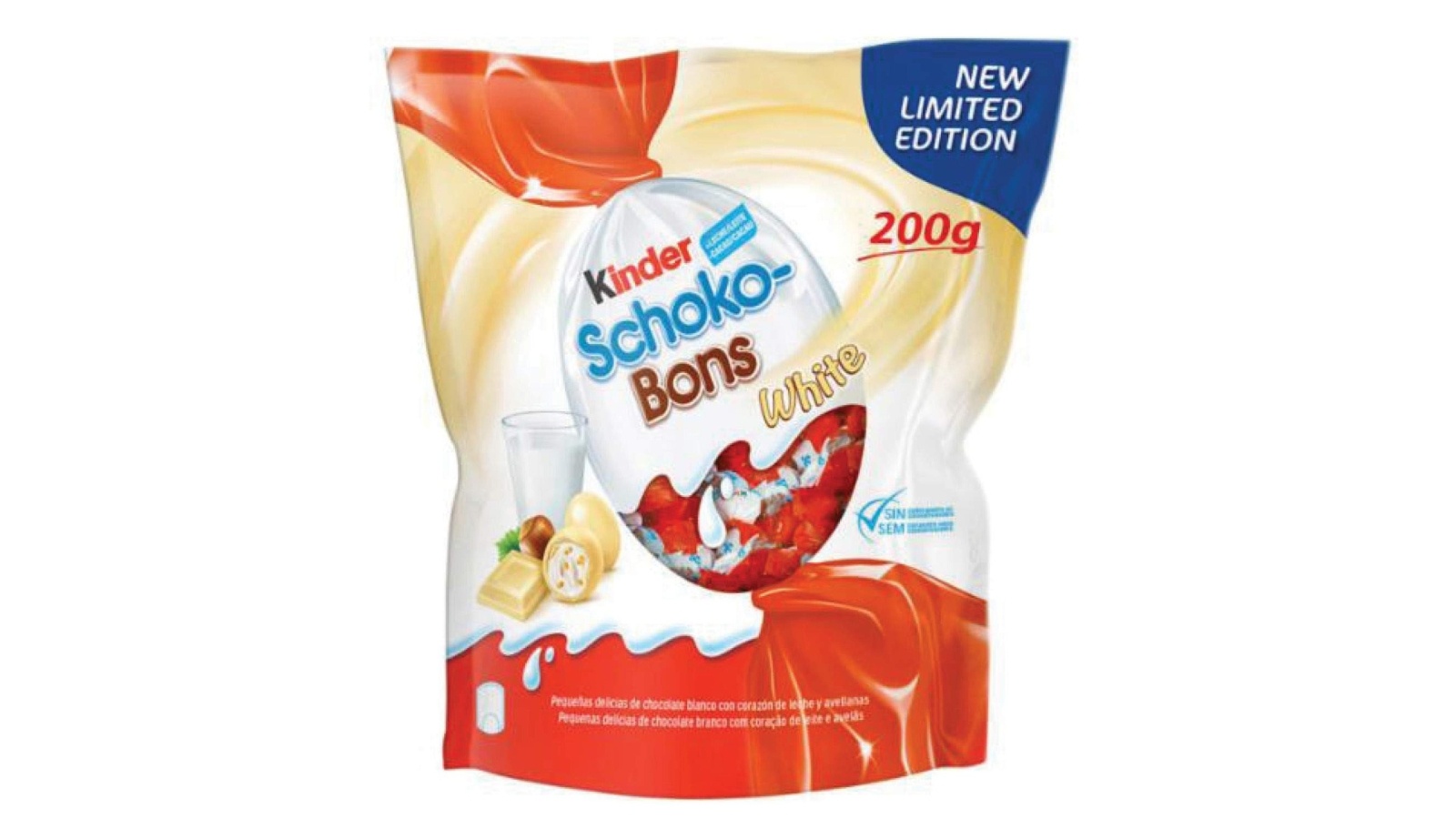 KINDER schoko bons white 200g - Cjenoteka