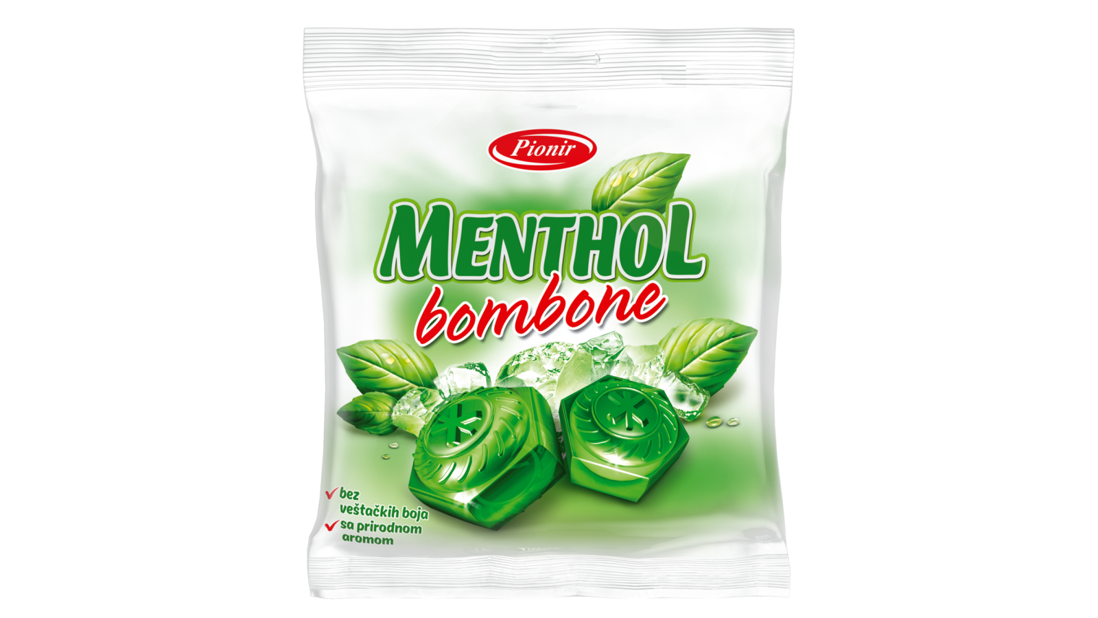 Bomboni PIONIR Menthol 100g - Cjenoteka