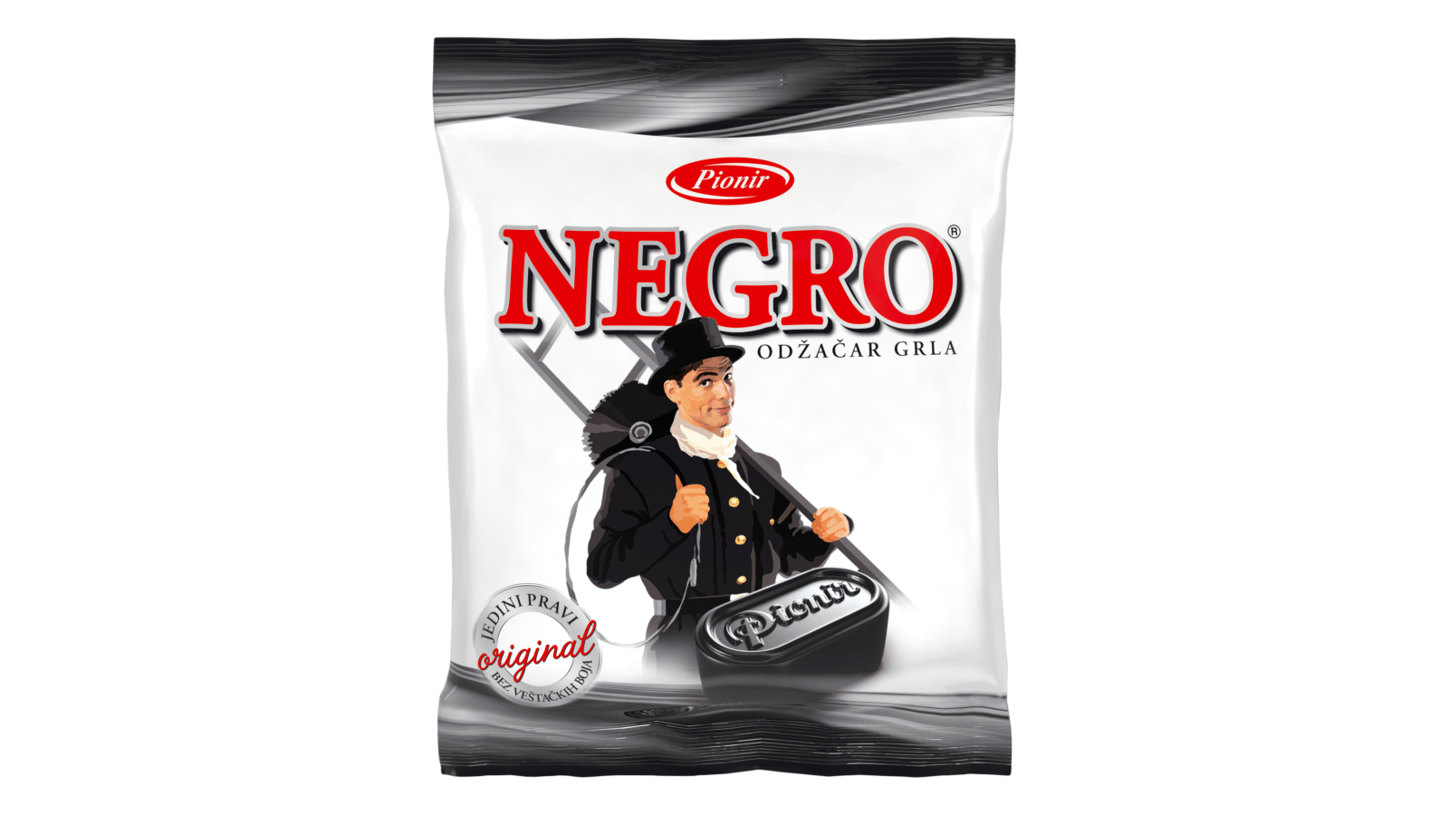 Bomboni PIONIR Negro classic 100g - Cjenoteka