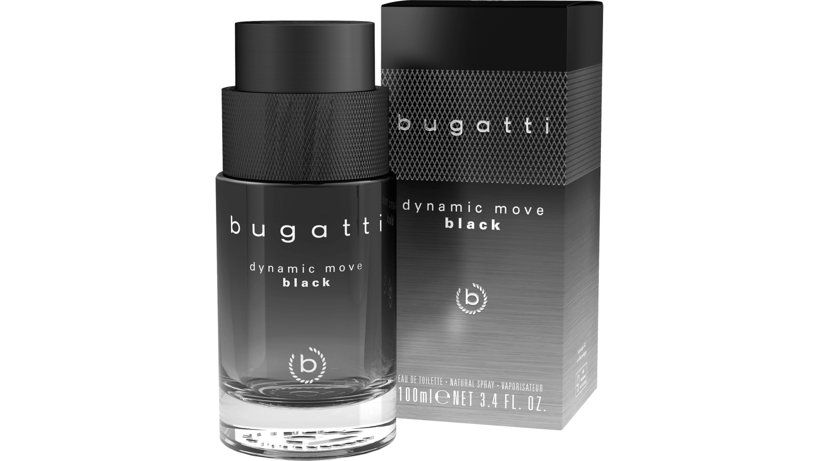 BUGATTI Dynamic move black toaletna voda 100ml - Cjenoteka