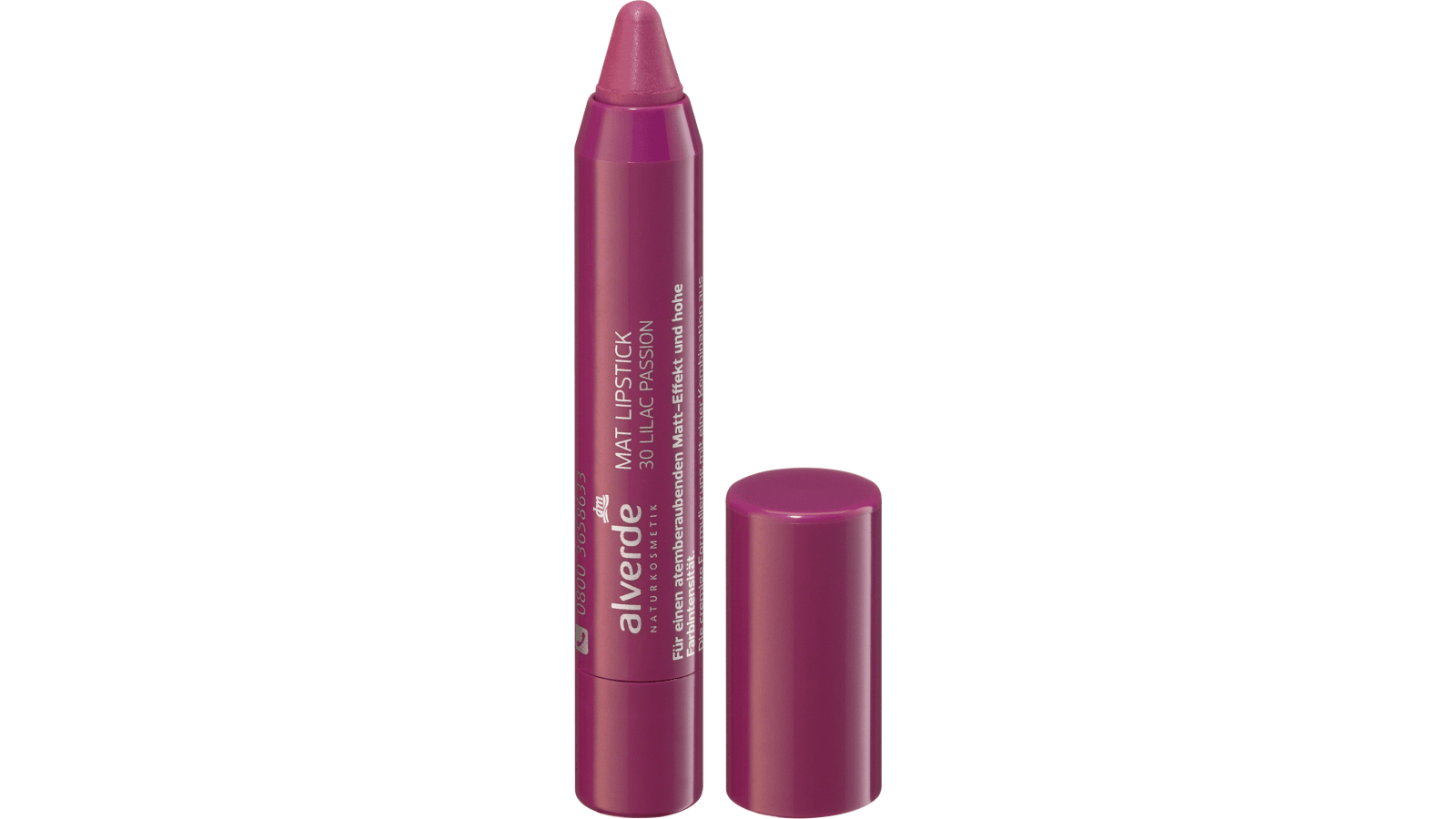 ALVERDE mat ruž za usne olovka 30 lilac passion 3,17g - Cjenoteka