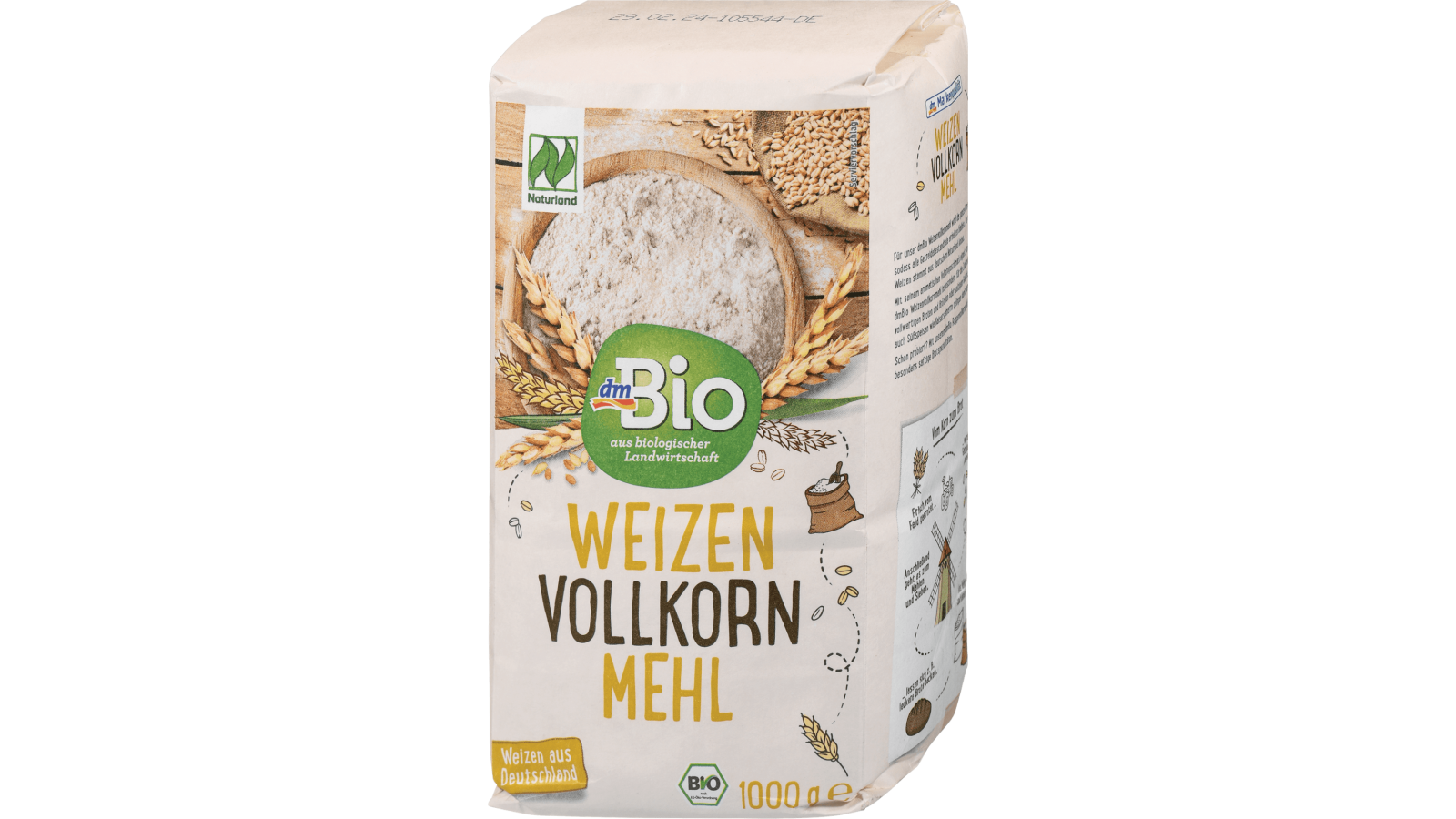 DM BIO Integralno brašno pšenično 1kg - Cjenoteka