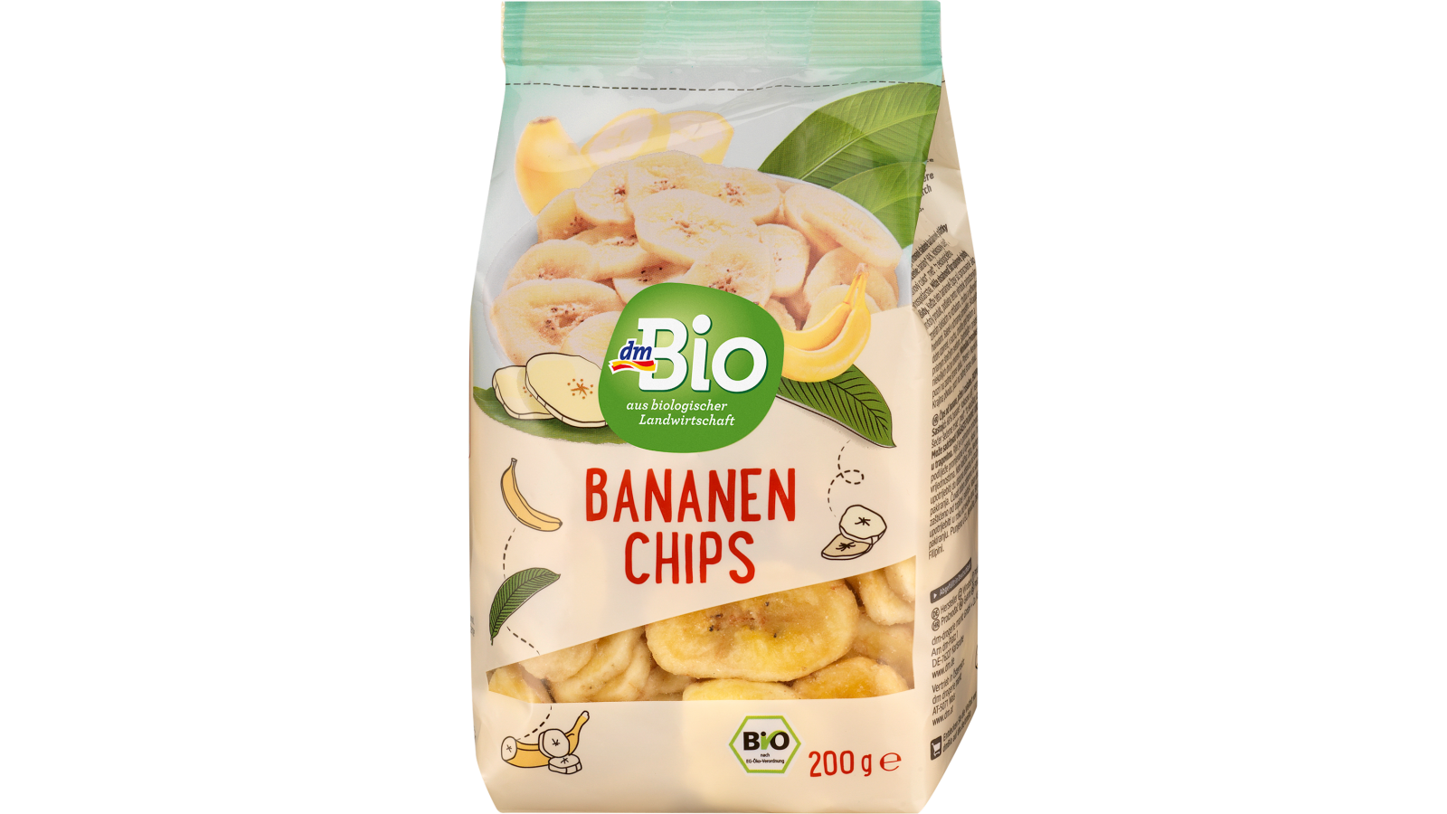 Čips DM BIO organska banana 200g - Cjenoteka