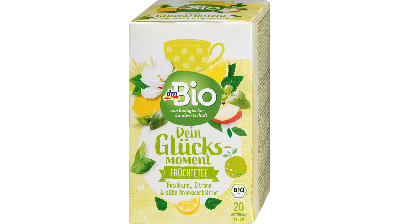 DM BIO čaj dein glucks moment jabuka hibiskus 44g - Cjenoteka
