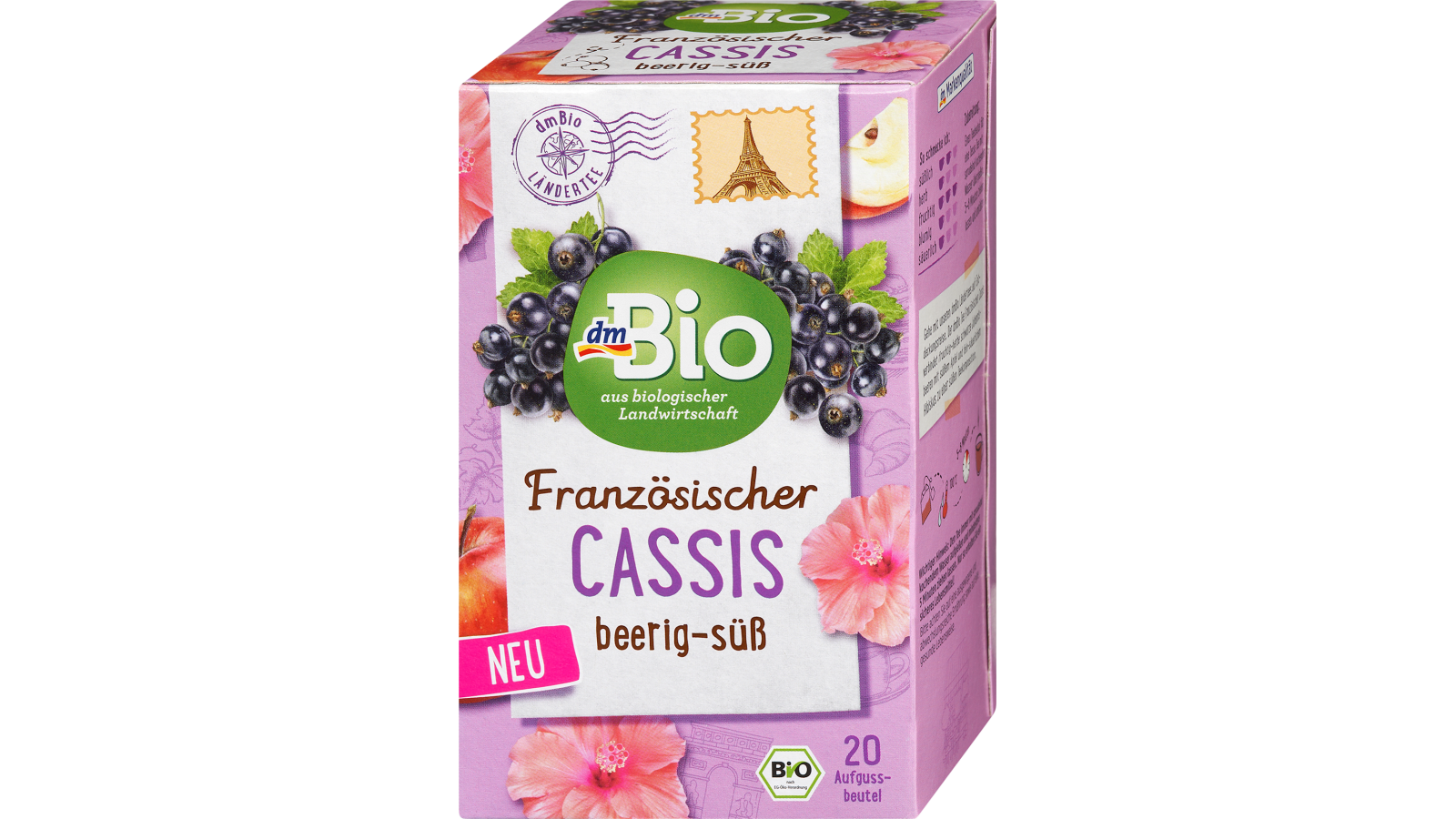 DM BIO Francuski čaj cassis 40g - Cjenoteka