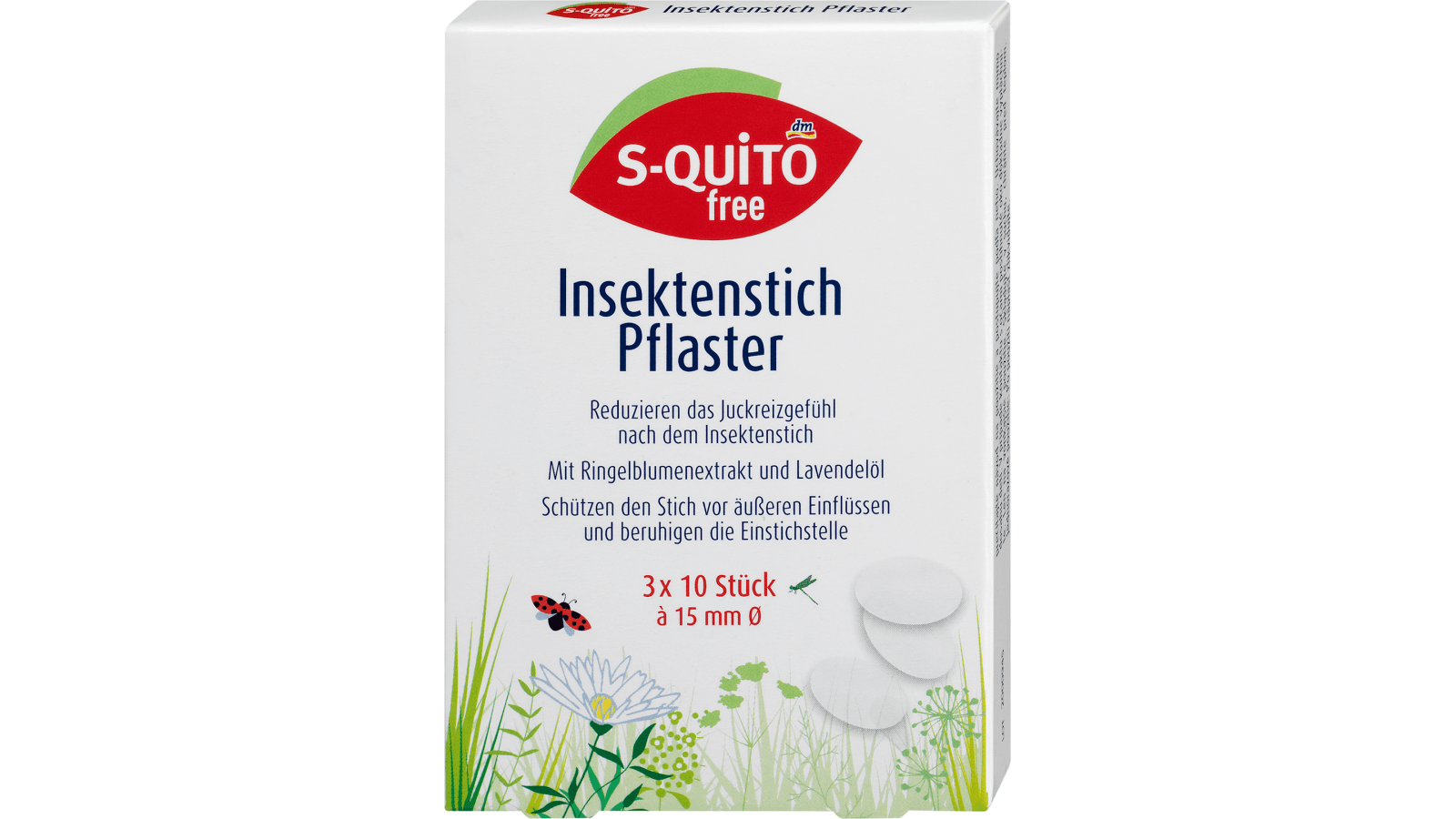 S-QUiTO FREE flasteri nakon uboda insekata 30kom - Cjenoteka