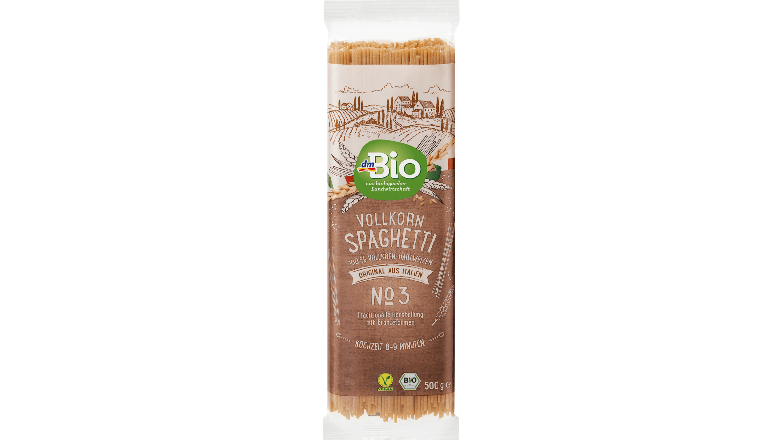Špageti DM BIO integralni 500g - Cjenoteka