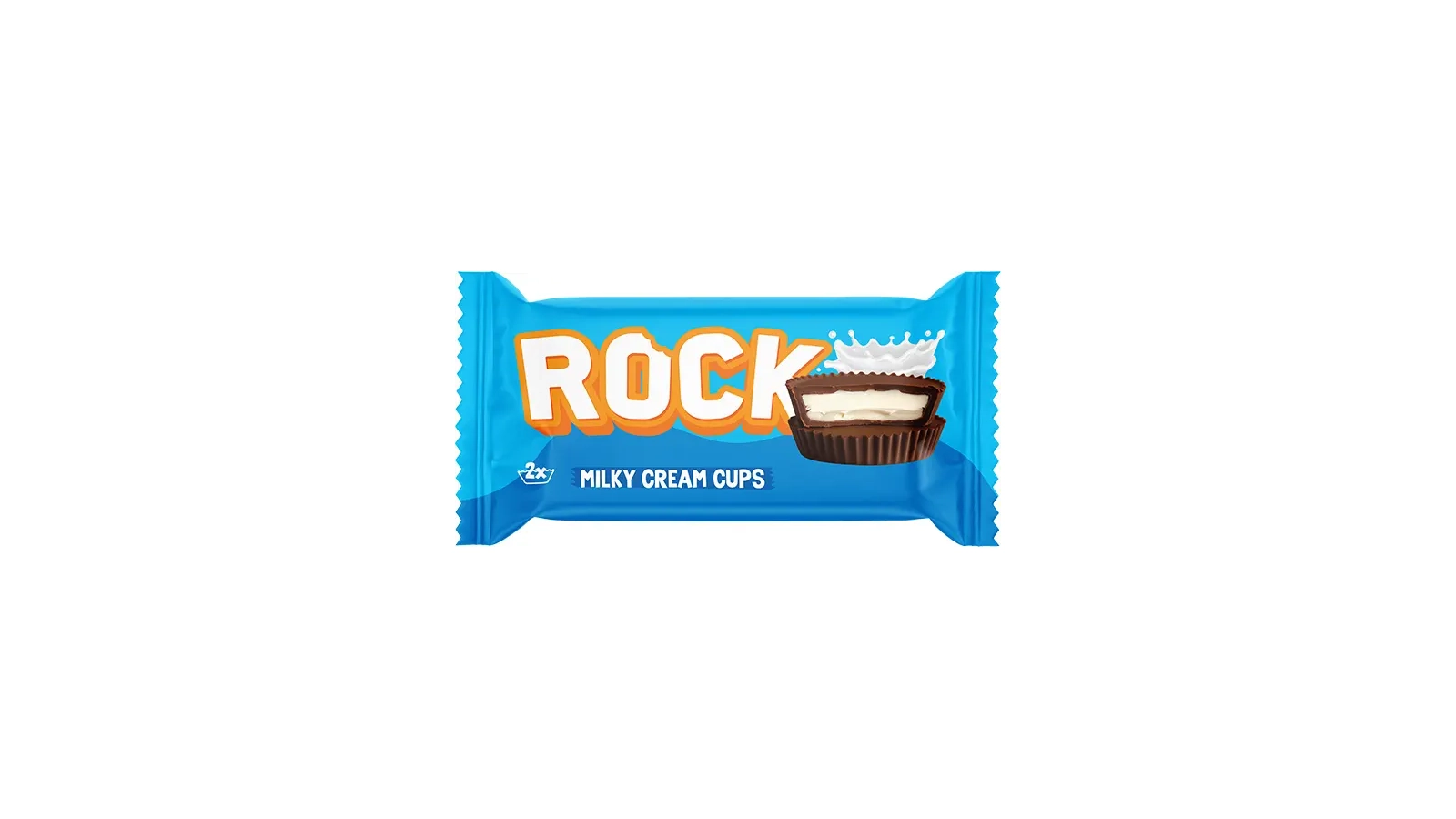 Čokoladica ROCK Milky cream cups 36g - Cjenoteka