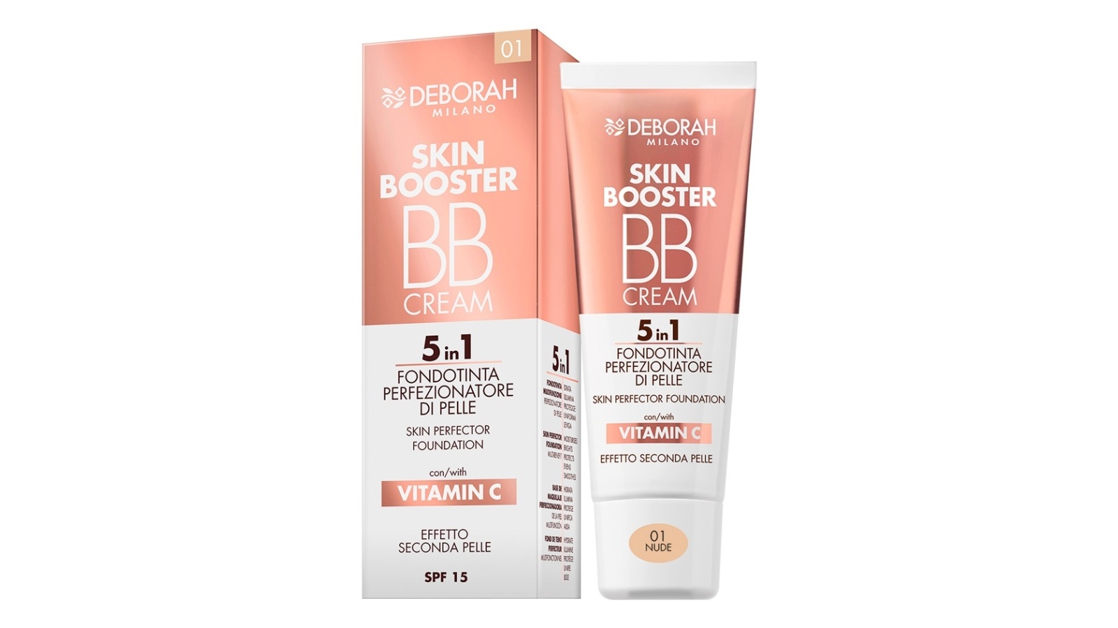 DEBORAH Skin booster 5u1 BB krema 01 30ml - Cjenoteka