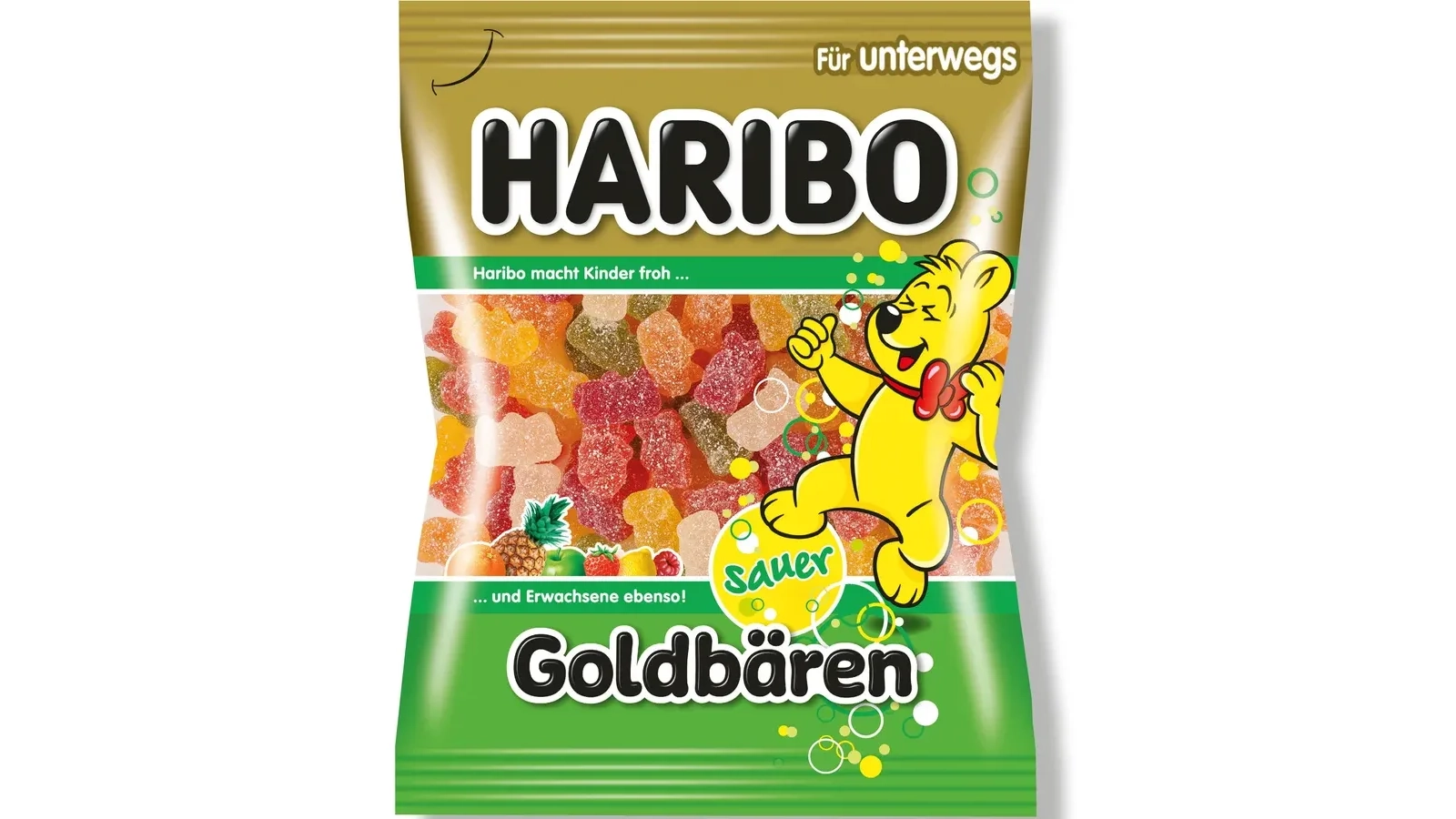 Gumeni bomboni HARIBO Goldbears sour 100g - Cjenoteka