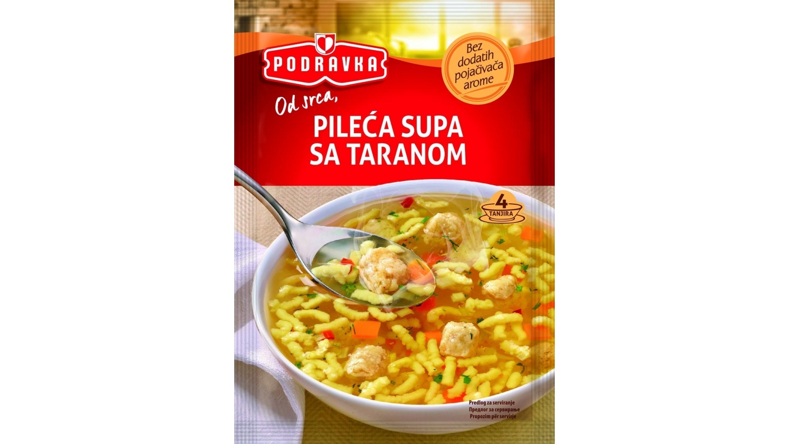 Juha PODRAVKA pileća s taranom 65g - Cjenoteka