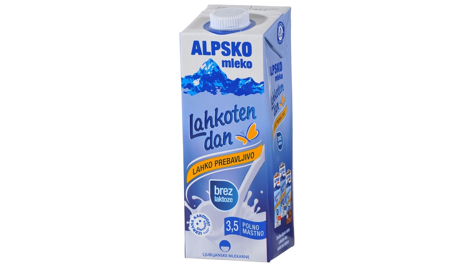 ALPSKO mlijeko bez laktoze 3,5%mm 1l - Cjenoteka