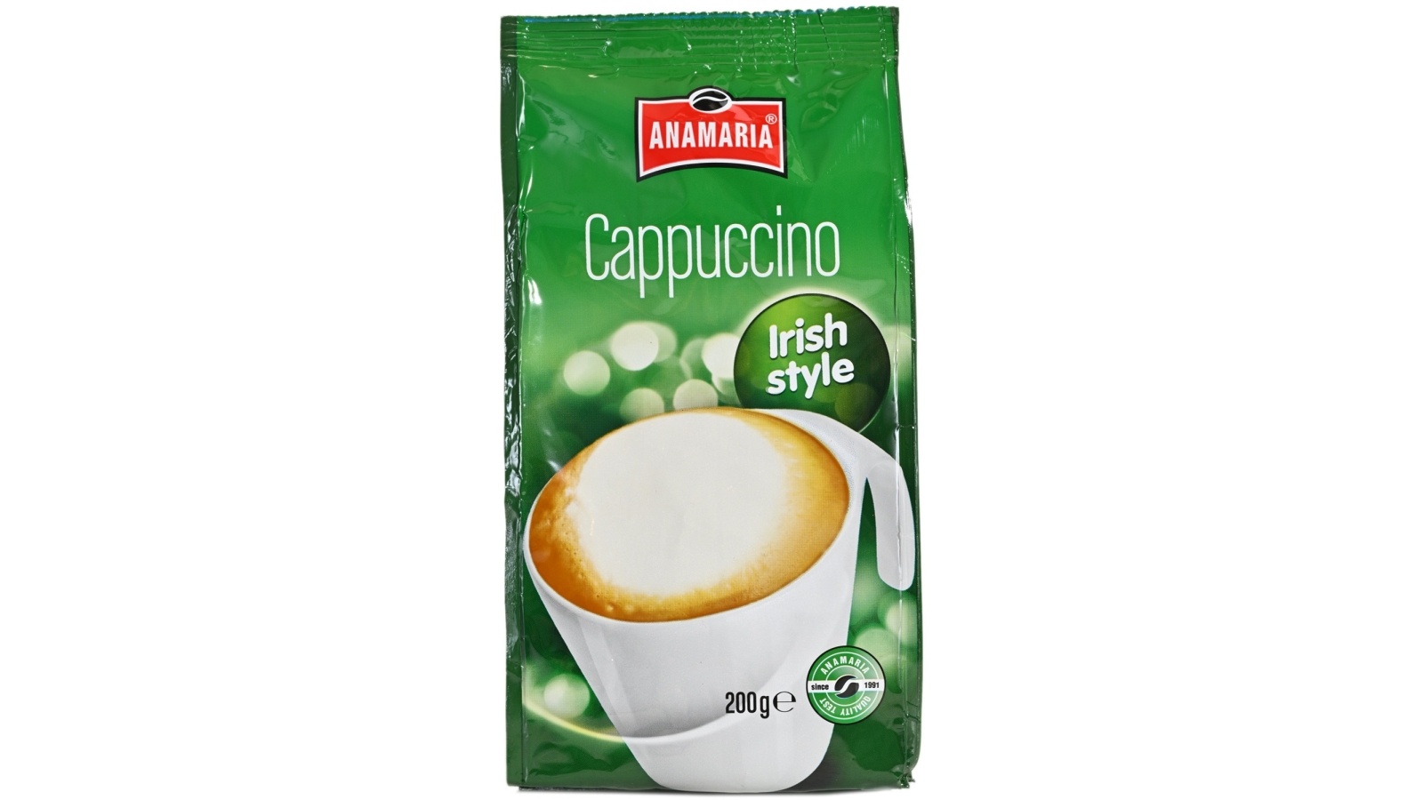 ANAMARIA Cappuccino irish style instant kava 200g - Cjenoteka