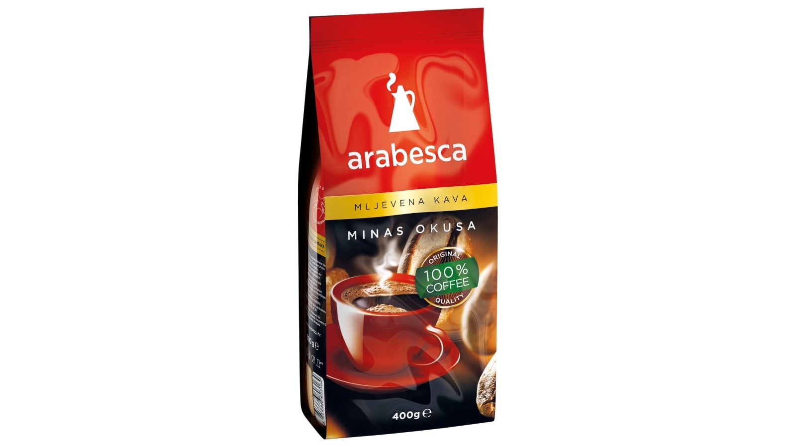 ARABESCA Minas mljevena kava 400g - Cjenoteka