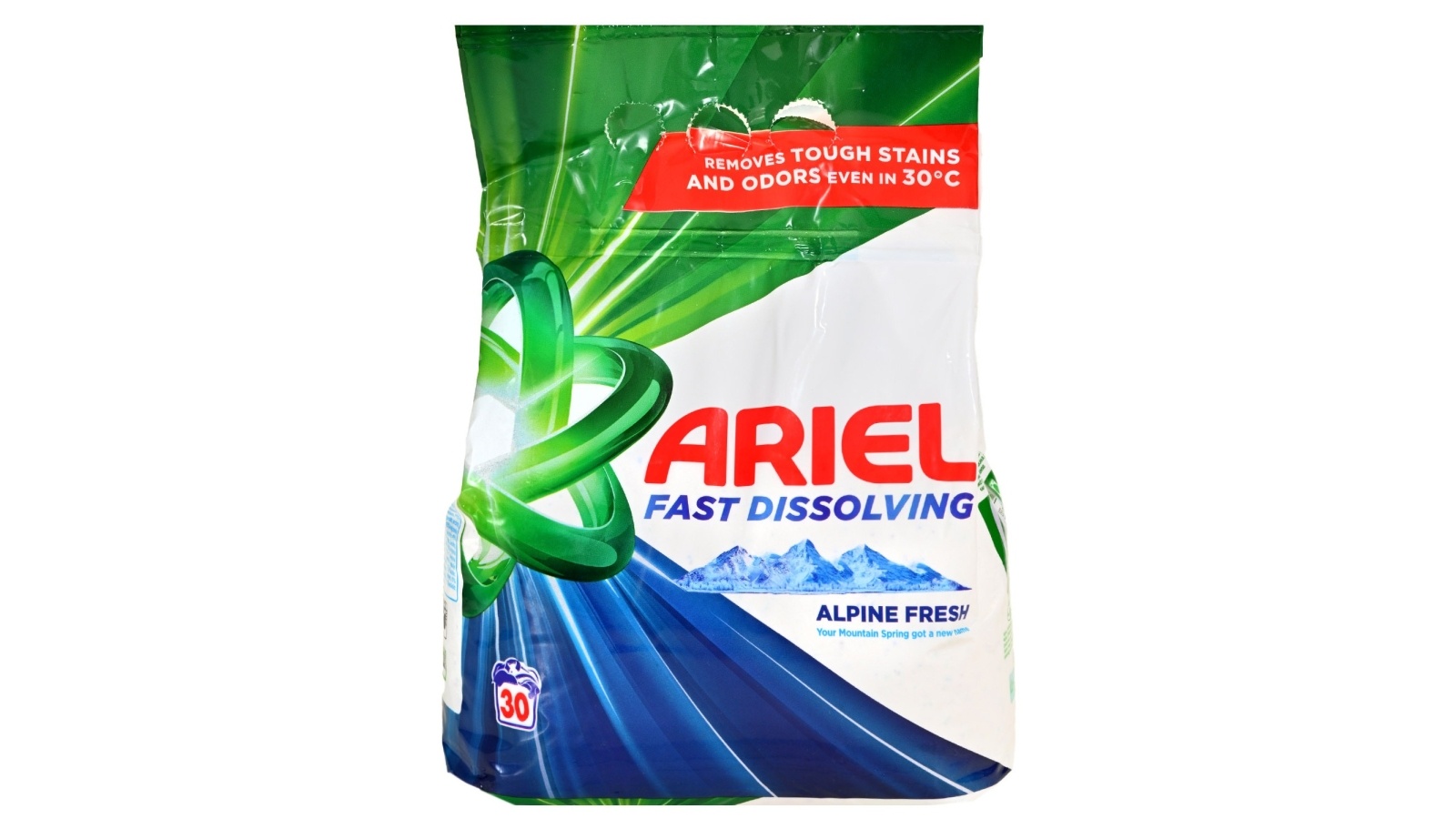 ARIEL Fast dissolving deterdžent za rublje 30 pranja (1,65kg) - Cjenoteka