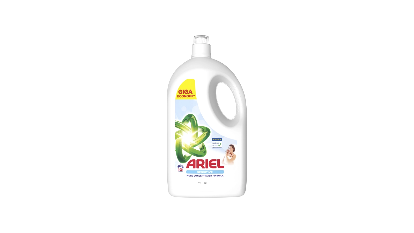 ARIEL Sensitive skin tekući deterdžent 100 pranja (5l) - Cjenoteka