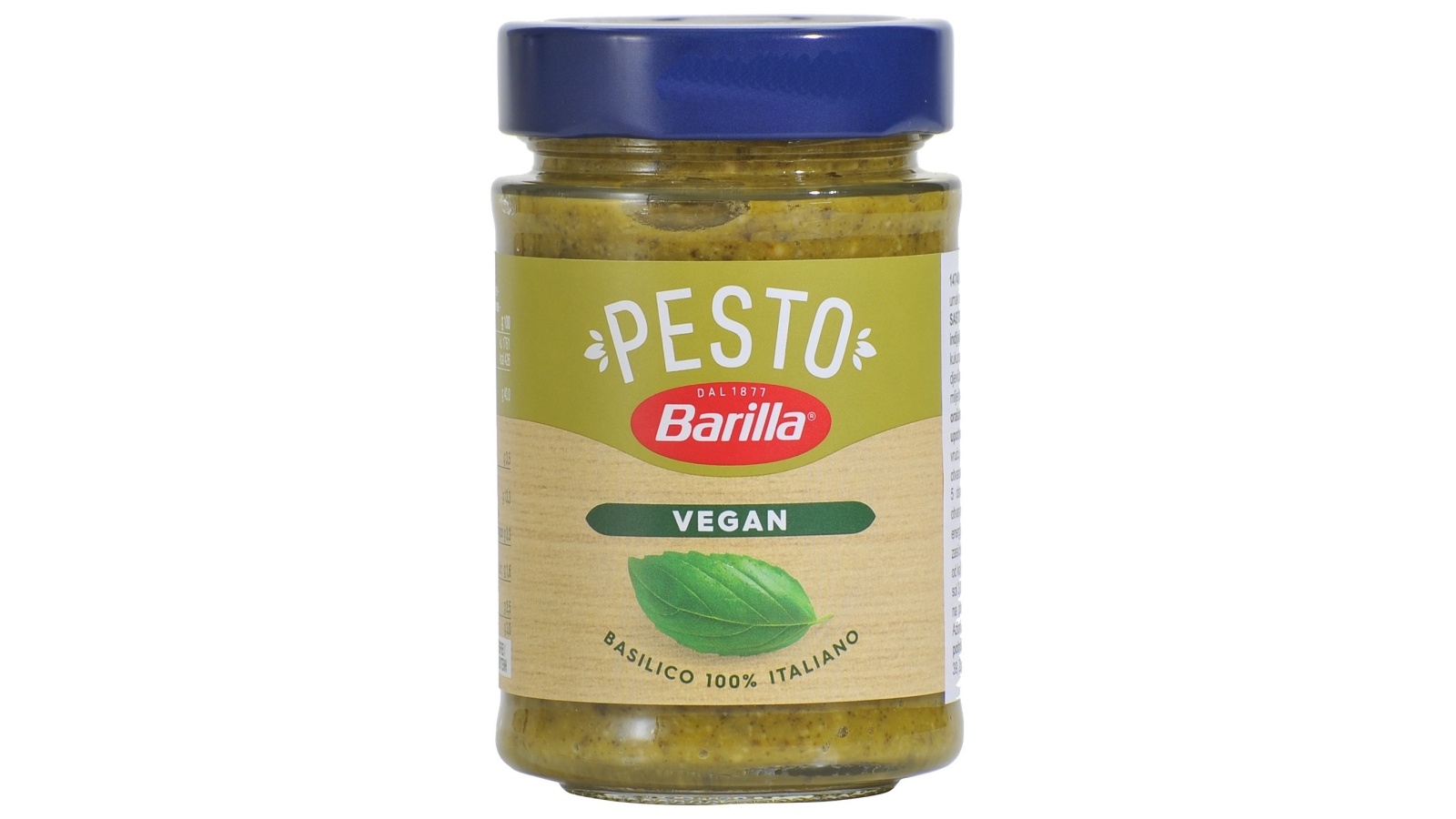 BARILLA Pesto Basilico Vegan umak od bosiljka 195g - Cjenoteka
