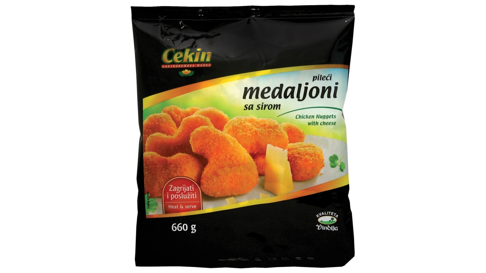 CEKIN pileći medaljoni sa sirom 660g - Cjenoteka