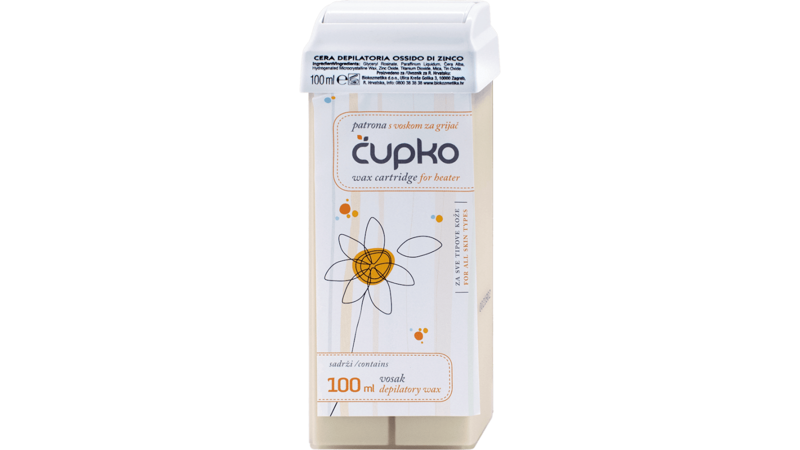 ČUPKO Classic patrona s voskom za grijač 100ml - Cjenoteka