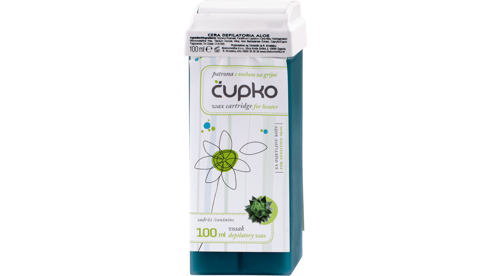 ČUPKO Sensitive patrona za depilaciju 100ml - Cjenoteka