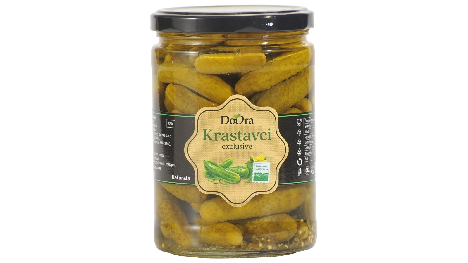 DOORA krastavci exclusive 350g - Cjenoteka