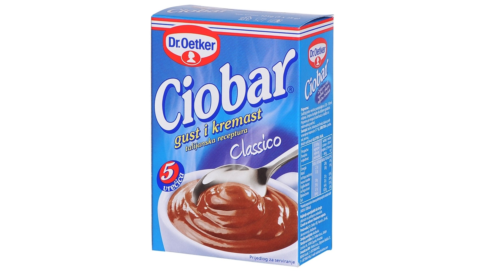 DR.OETKER Ciobar vruća čokolada 5x25g - Cjenoteka