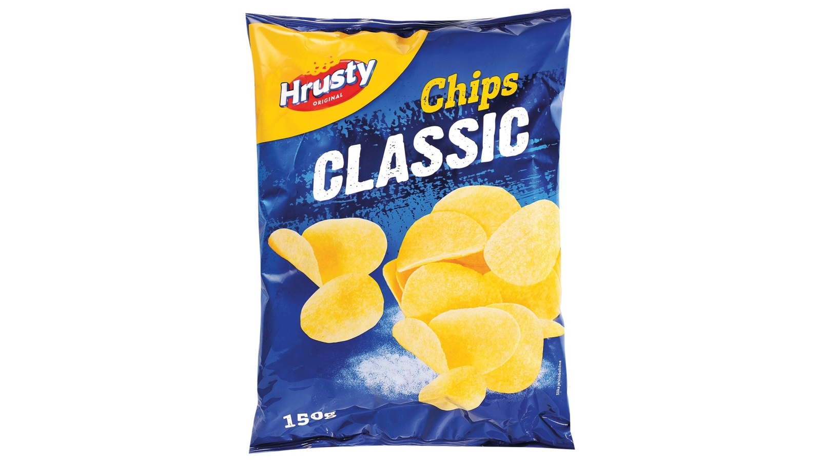 HRUSTY Classic čips slani 150g - Cjenoteka