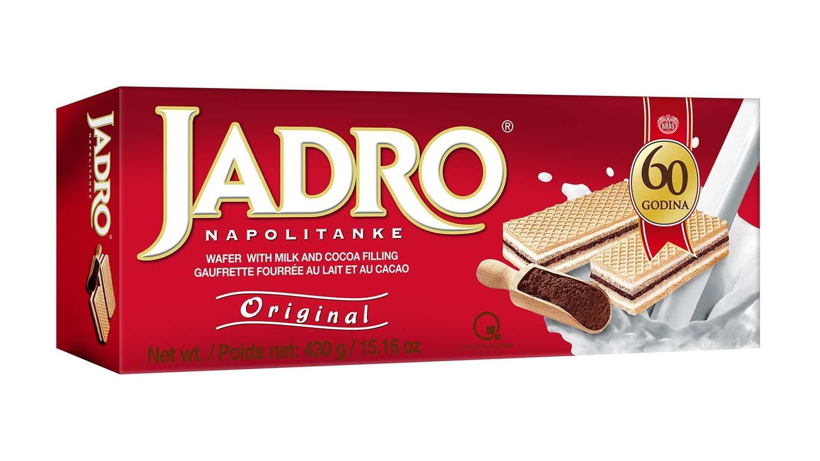 JADRO napolitanke Original 430g - Cjenoteka