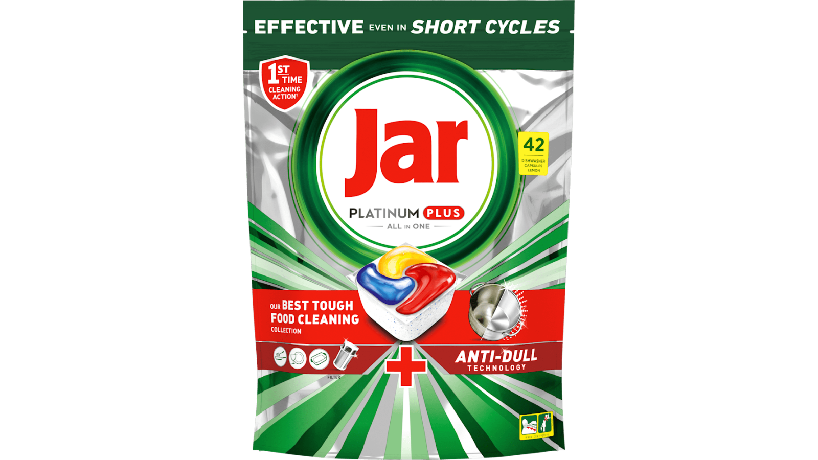 JAR Platinum plus tablete lemon 42kom - Cjenoteka