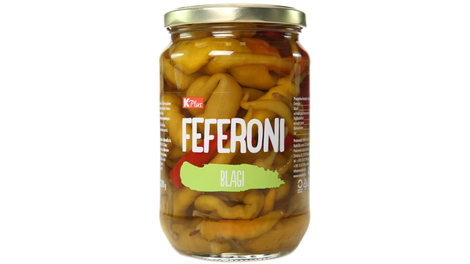 K PLUS feferoni blagi 280g - Cjenoteka