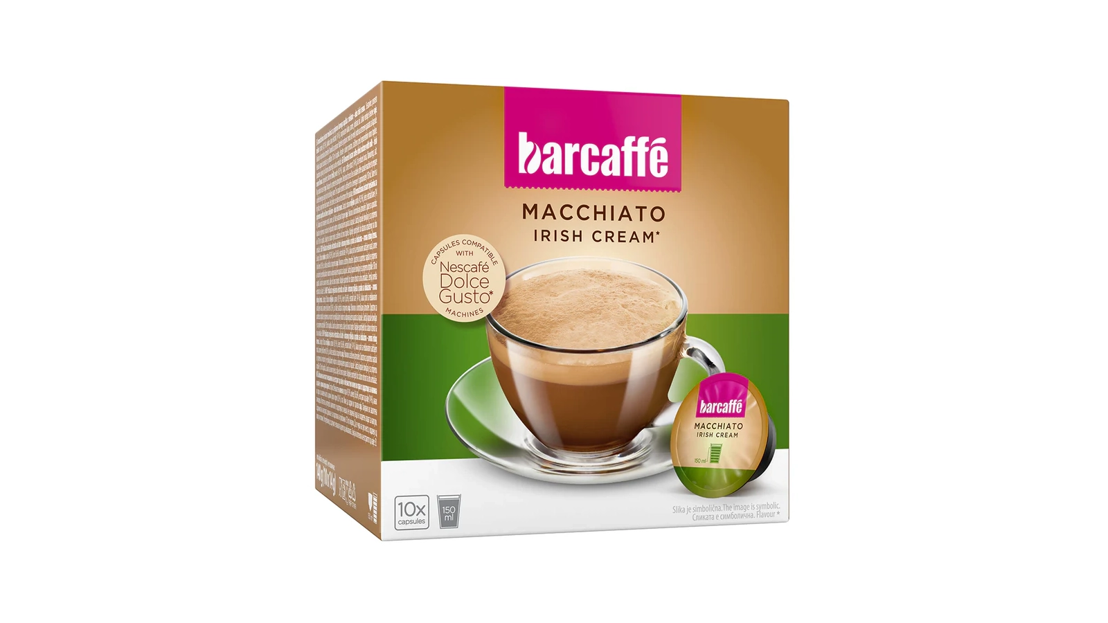 Kapsule PERFETTO Irish cream 140g Barcaffe - Cjenoteka