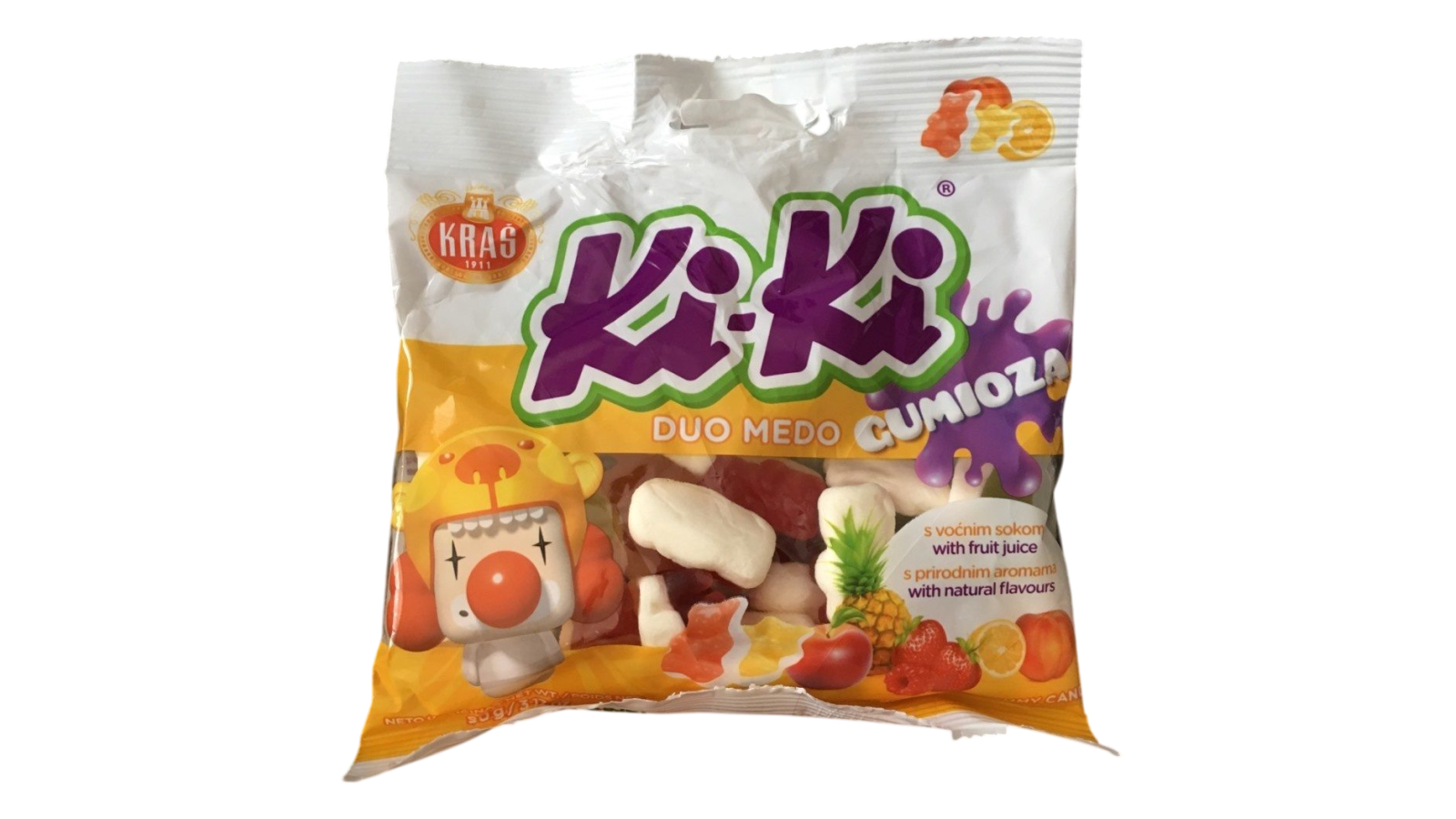 KI-KI gumeni bomboni medo 90g - Cjenoteka