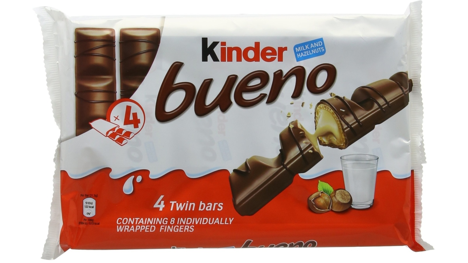 KINDER Bueno desert 172g 4-pack - Cjenoteka