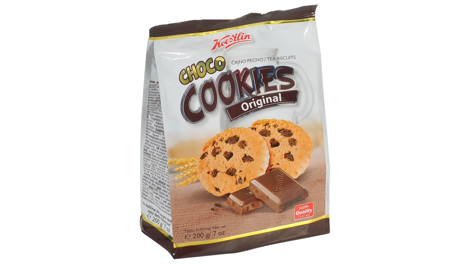 KOESTLIN keks choco 200g - Cjenoteka