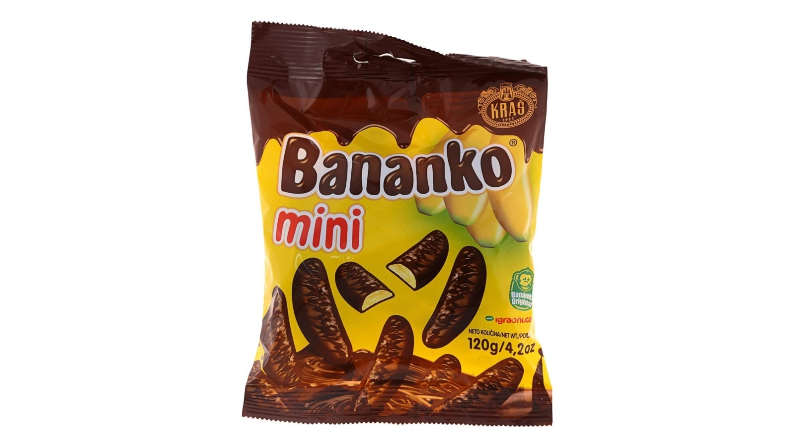 KRAŠ Bananko mini 120g - Cjenoteka