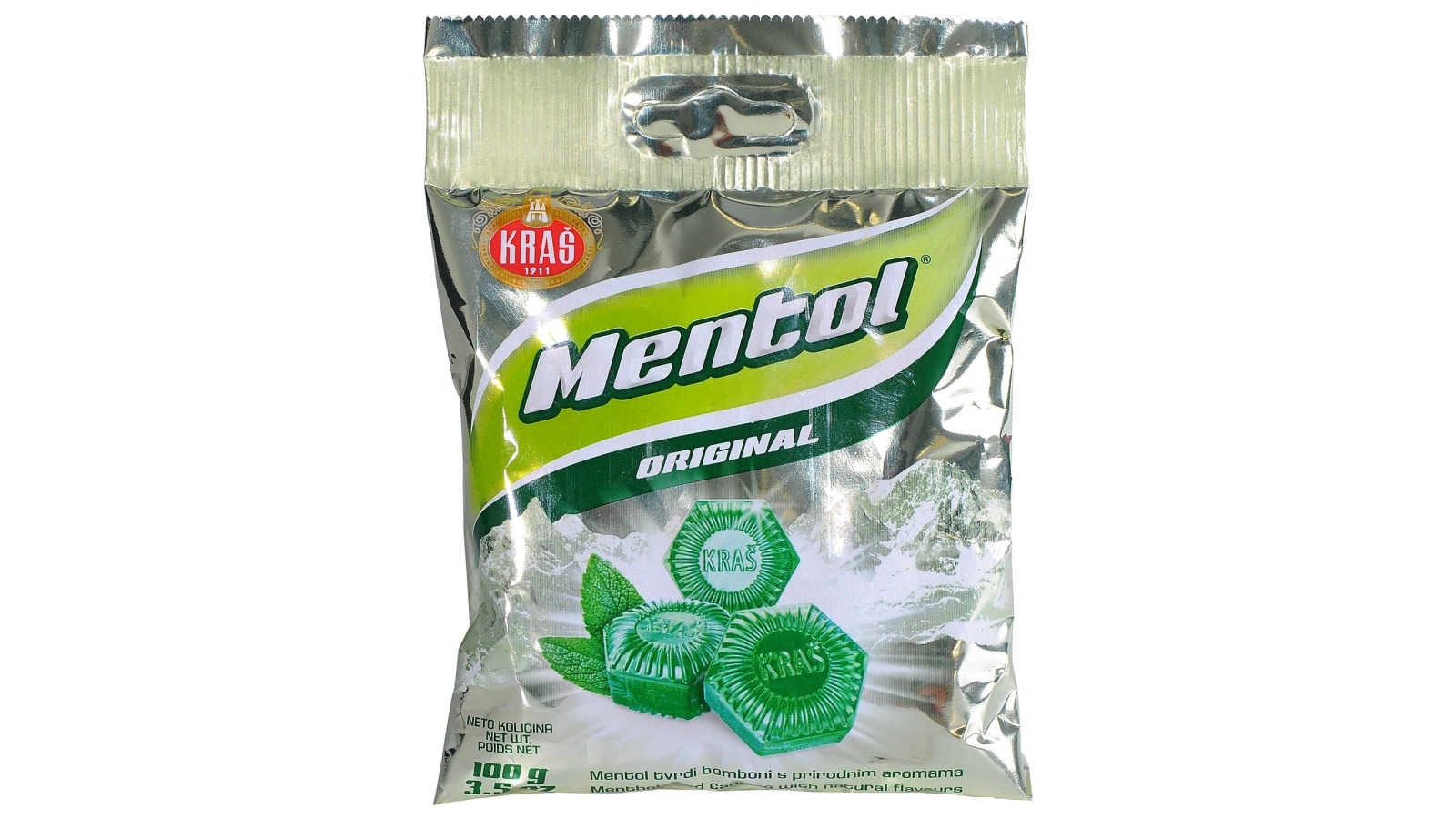 KRAŠ Original bomboni mentol 100g - Cjenoteka