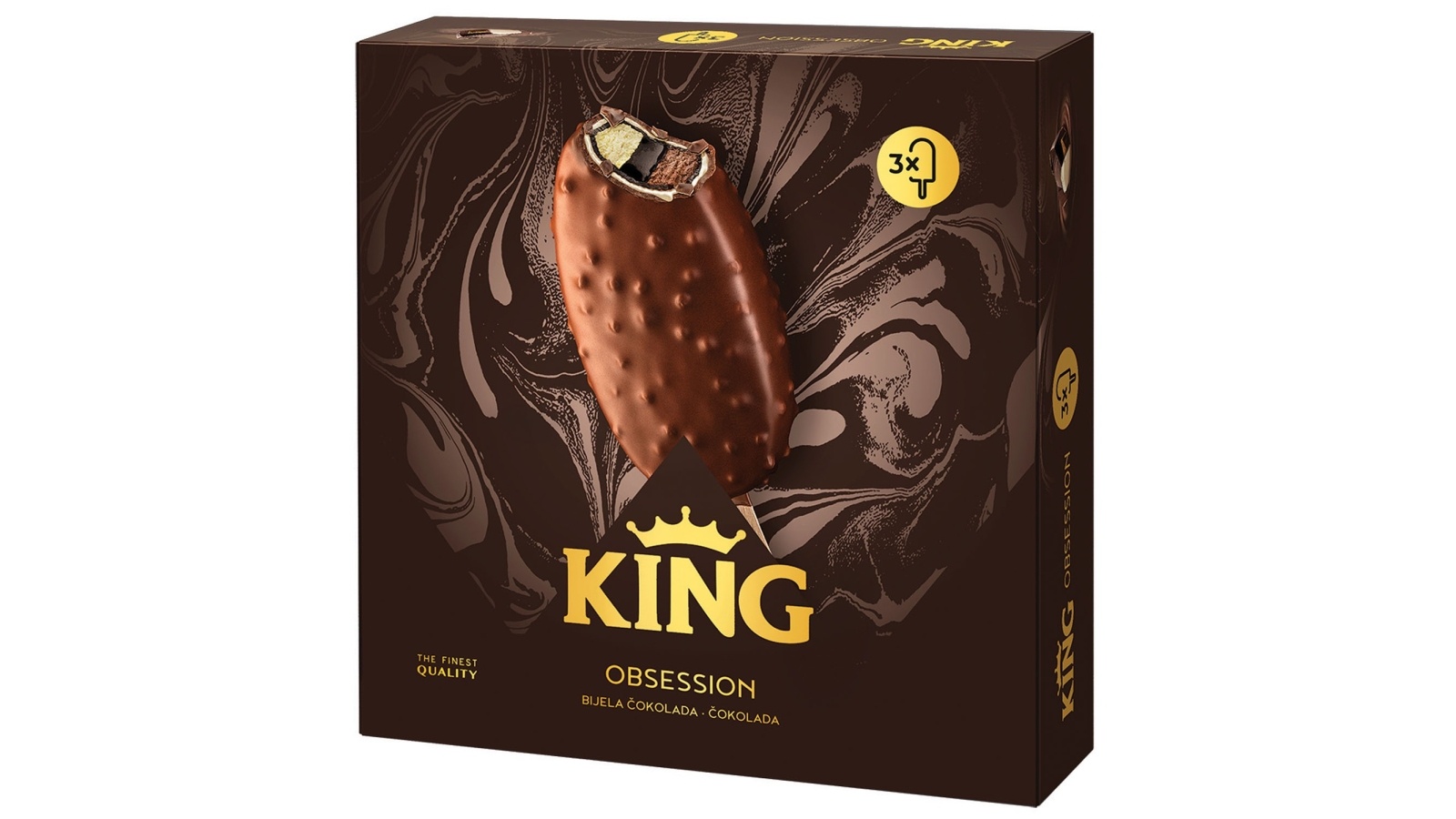 LEDO King obsession sladoled multipack 3x100ml - Cjenoteka