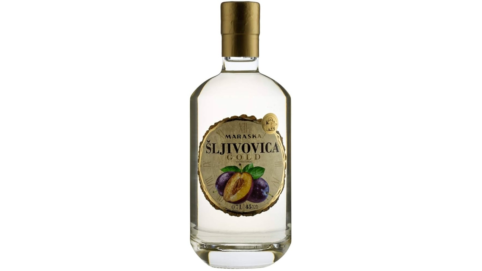 MARASKA Šljivovica gold rakija 0,7l - Cjenoteka