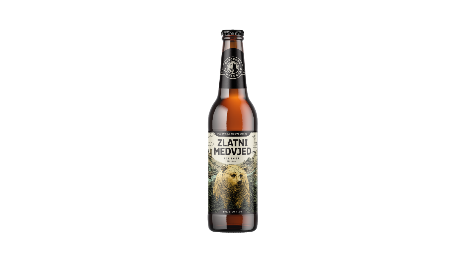 MEDVEDGRAD Zlatni medvjed pivo 0,5l - Cjenoteka