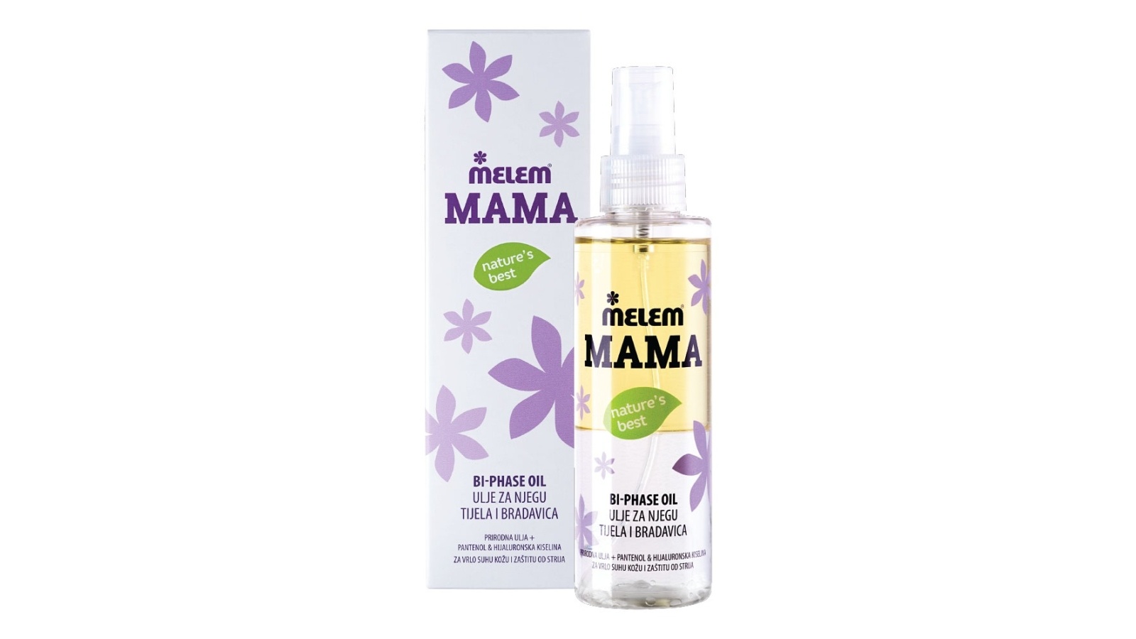 MELEM Mama ulje za njegu tijela i bradavica 150ml - Cjenoteka