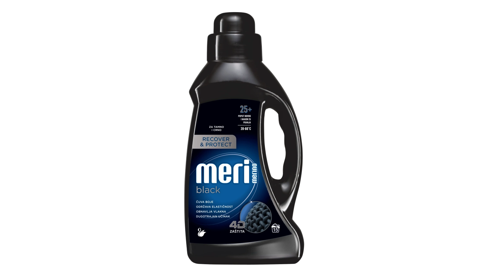 MERI MERINO Black tekući deterdžent (900ml) - Cjenoteka