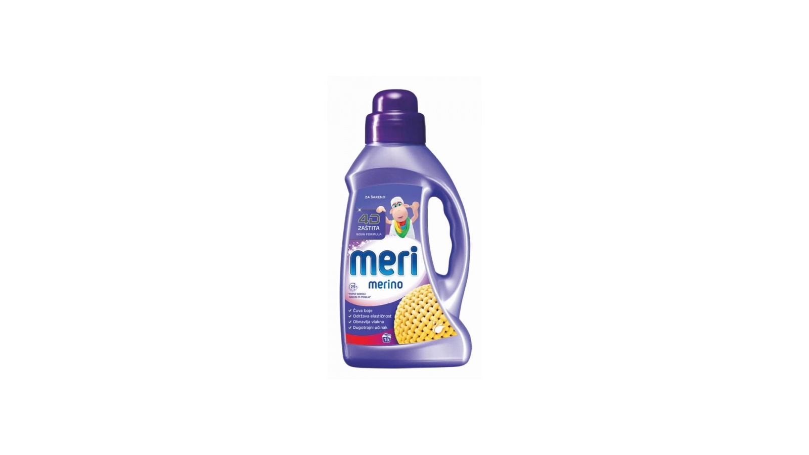 MERI MERINO Colour tekući deterdžent (900ml) - Cjenoteka